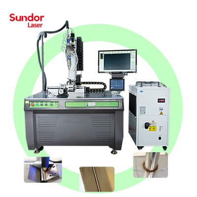 China Desktop Carbon Steel Fiber Laser Welding Machine 1000W 1064nm for sale