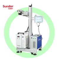 China Portable UV Laser Marking Machine 355nm 3W-20W for HDPE PPR PVC Tubes Pipes for sale