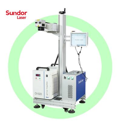 China Portable UV Laser Marking Machine 355nm 3W-20W for HDPE PPR PVC Tubes Pipes for sale