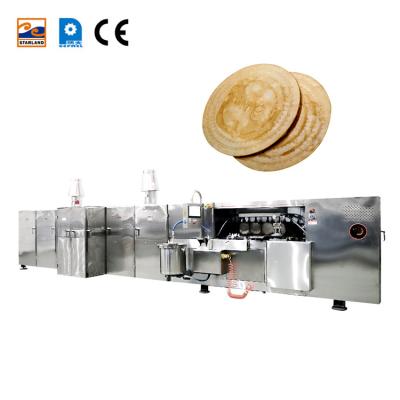 China STARLAND OW Series 220V/380V Automatic Baking Machine for Sugar Cones with 1.5KW Power and 6500KG Weight for sale