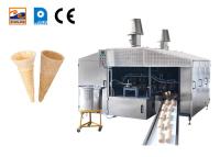 China 4400pcs / Hour Wafer Cone Production Line Multifunction Waffle Machine for sale