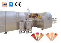 China 5kg / hour Rolled Sugar Cone Machine Automatic Ice Cream Cone Production Line for sale