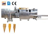China 137 Plates Ice Cream Cone Making Machine Automatic 13kg / Hour for sale