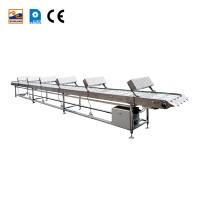 China Food Marshalling Cooling Conveyor Stainless Steel Material for sale