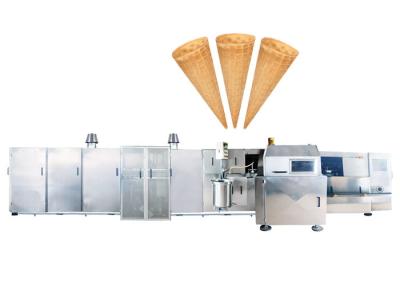 China Custom Roller Sugar Cone Production Line with 60+ Years Experience - Industrial Ice Cream Cone Maker with Batter Tank & Pump System for sale