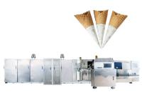 China High Speed Sugar Cone Production Line For Corn Wafer Shell Waffle CE Approved for sale