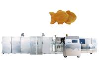 China 380V Automatic Waffle Cone Production Line with 47-107 Baking Plates, 4200-10500 Cones/Hour Capacity for sale
