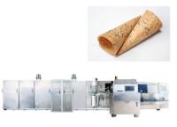 China CE Automatic Sugar Cone Baking Machine 10-11 Gas Consumption Per Hour Ice Cream Cone Production Line for sale