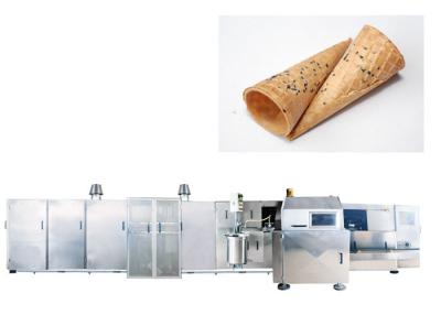 China CE Automatic Sugar Cone Baking Machine 10-11 Gas Consumption Per Hour Ice Cream Cone Production Line for sale