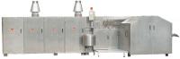 China Rolled Wafer Ice Cream Cone Production Line 1.5hp with 45-101 Baking Plates, 4000-10500 Cones/Hour Capacity for sale