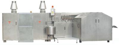 China Energy Efficient Automatic Sugar Cone Production Line 4200 Cones/Hour with 47-107 Baking Plates and Touch Screen Control for sale