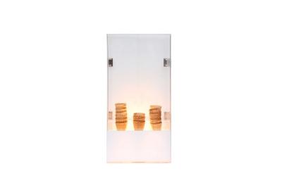 China Large Capacity 5-Hole Waffle Basket Production Line with Custom Logo - 250x210x500mm Display Case for sale