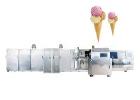 China 1.5hp High Efficiency Wafer Cone Production Line With Durable Cast Iron Baking Plates for sale