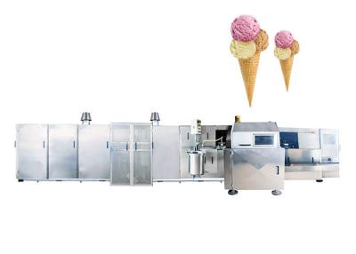 China 1.5hp High Efficiency Wafer Cone Production Line With Durable Cast Iron Baking Plates for sale