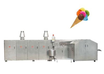 China High Performance Industrial Ice Cream Maker For Sugar Cone , Stainless Steel Texture for sale