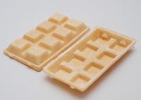 China Square Chocolate Waffle Cones for Ice Cream Production with CE Certification - 60+ Years Manufacturing Experience for sale