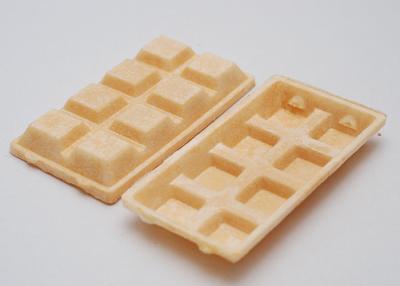 China Square Chocolate Waffle Cones for Ice Cream Production with CE Certification - 60+ Years Manufacturing Experience for sale