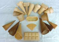 China Multi-Shape Wafer Cones with 60+ Years Baking Experience | Sugar & Waffle Ice Cream Cones for sale