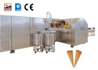 China Automatic Rolled Sugar Cone Production Line - 4000 Cones/Hour, 45 Baking Plates, CE Certified Industrial Waffle Cone Machine for sale