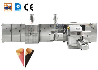 China Snow Sugar Cone Production Line Automatic Ice Cream Cone Making Machine for sale