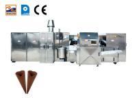 China 107 Plates Sugar Cone Production Line 14kg/h 1.5kw Automatic Ice Cream Cone Maker for sale