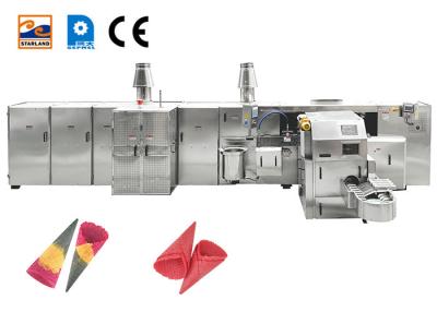 China Automatic Ice Cream Biscuit Cone Machine 12kg / Hour 1.5KW for sale