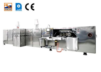 China PLC Waffle Basket Production Line Commercial Wafer Biscuit Making Machine for sale
