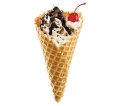 China Golden Ice Cream Wafer Cones 100mm Length 45mm Diameter with Custom OEM Manufacturing Services for sale