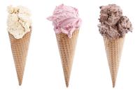 China Custom Chocolate Dipped Cone 23° Small Size Chocolate Waffle Cones with CE Certification for Ice Cream for sale