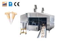 China Commercial Automatic Wafer Cone Production Line Rolled Sugar Biscuit Cone Machine for sale