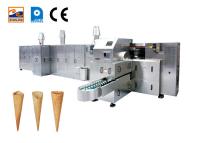 China Industrial Ice Cream Cone Baking Maker 1.5kw 63 Plates 6000 Cones per Hour for sale