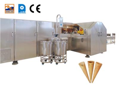 China 380V 13kg / Hour Rolled Sugar Cone Machine Ice Cream Cone Maker Machine for sale