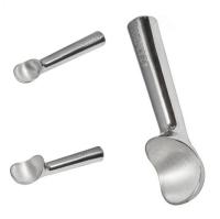 China Stainless Steel Antifreeze Ice Cream Scoop - Size 24, Left & Right Handed Design for Commercial Kitchen Use for sale