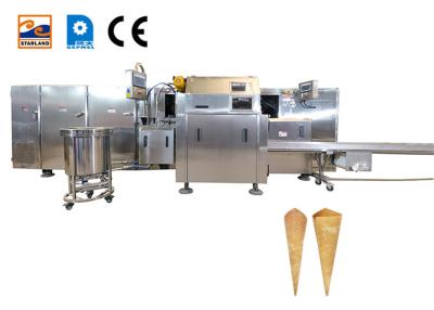 China Automatic Commercial Sugar Cone Production Line 1.1KW 5000 Cones per Hour Ice Cream Cone Machine for sale