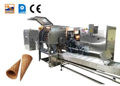 China 107 Plates Sugar Cone Making Machine Ice Cream Waffle Cone Baker Maker for sale