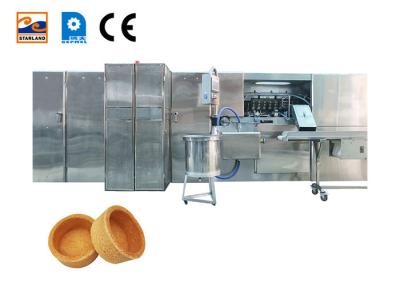 China Tart Shell Ice Cream Cone Production Line Rolled Biscuit Tart Shell Baking Maker for sale