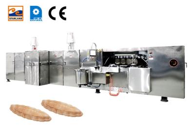 China High Capacity 380V Automatic Waffle Cone Production Line with 6500KG Weight and CE Certification for sale