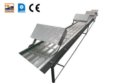 China Automatic Marshalling Cooling Conveyor Machine 220V 350KG Adjustable Speed Stainless Steel for sale