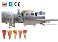 China Commercial Ice Cream Cone Maker 5200 Cones/Hour with 137 Baking Plates and 8000KG Weight for Food Production for sale