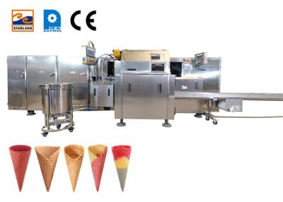 China Commercial Ice Cream Cone Maker 5200 Cones/Hour with 137 Baking Plates and 8000KG Weight for Food Production for sale