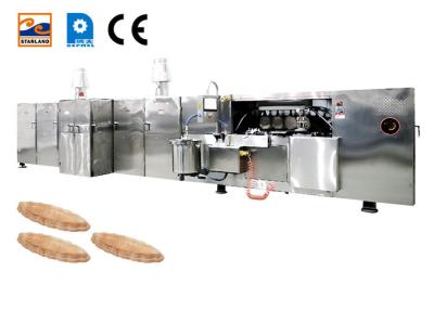 China Automatic Wafer Biscuit Processing Equipment 220V 380V 1.5KW 6500KG CE for sale