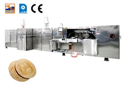 China PLC Automatic Wafer Biscuit Maker Obleas Production Line 380V for sale