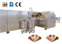 China Automatic Sugar Cone Maker 2200 Cones/Hour 1.5kw Commercial Ice Cream Cone Production Line for sale