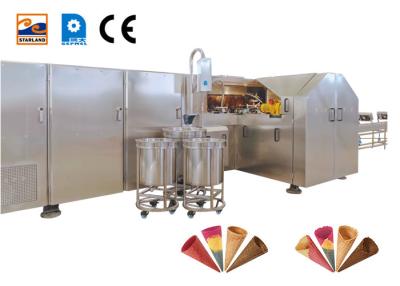 China Automatic Sugar Cone Maker 2200 Cones/Hour 1.5kw Commercial Ice Cream Cone Production Line for sale