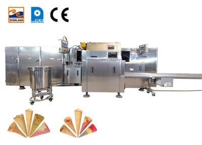 China Industrial Sugar Cone Production Line 6500 pcs/hr CE Certified Automatic Roll Cone Maker for sale