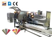 China 5200pcs / Hours Sugar Cone Making Machine Industrial Ice Cream Cone Production Line for sale