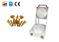 China 220V 1kW Electric Cone Baker Small Egg Cone Baking Oven Stainless Steel for sale
