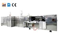 China Fully Automatic Obleas Wafer Production Line 220V 380V Ice Cream Cone Making Machine for sale
