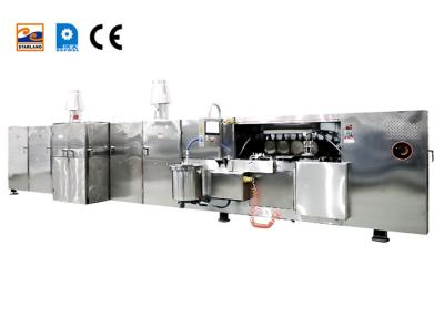 China Fully Automatic Obleas Wafer Production Line 220V 380V Ice Cream Cone Making Machine for sale