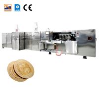 China 380V Automatic Wafer Biscuit Production Line Obleas Making Machinery 1.5KW CE for sale